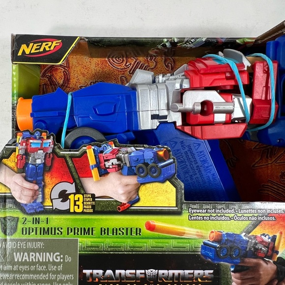 Hasbro | Toys | Transformers Rise Of The Beasts X Nerf 2in Optimus ...
